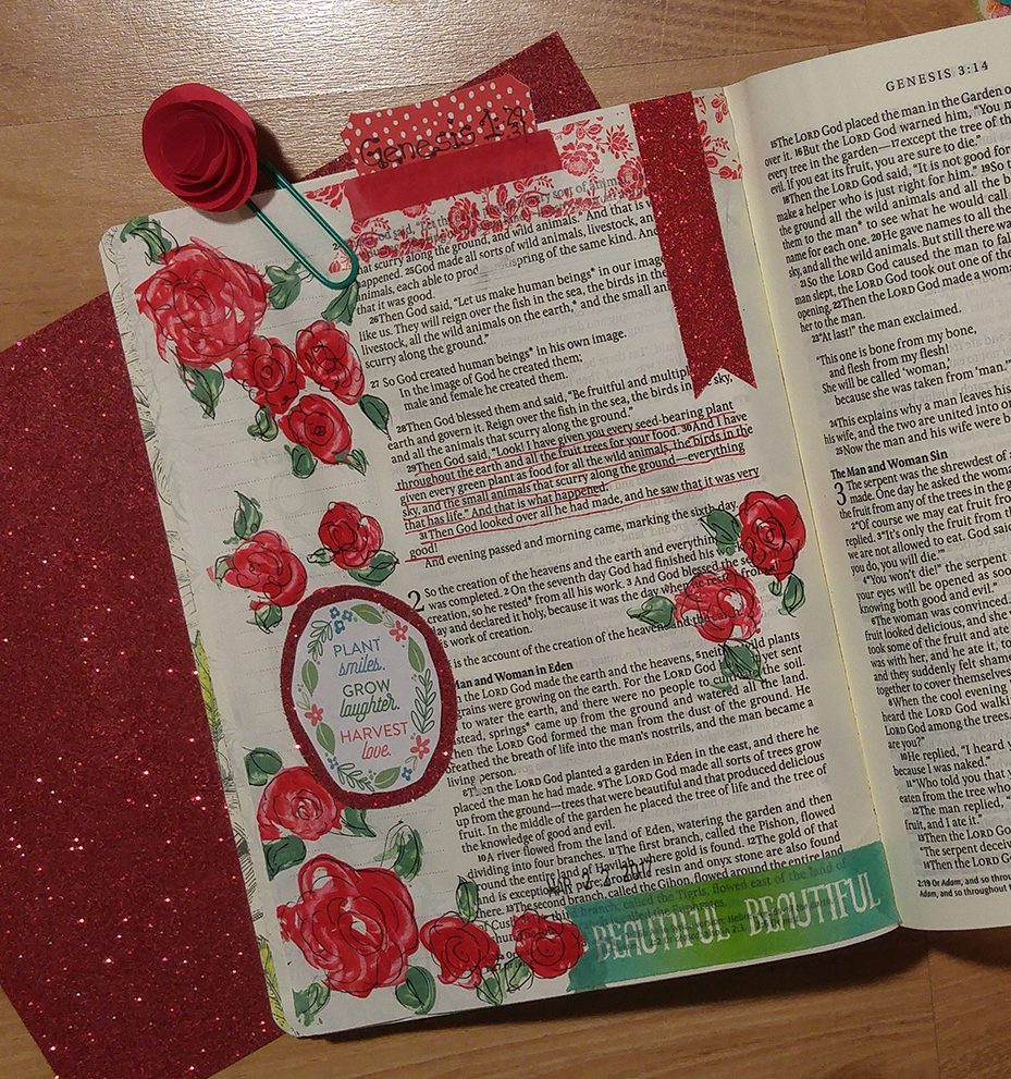 Bible Journaling: Genesis 1:29-31